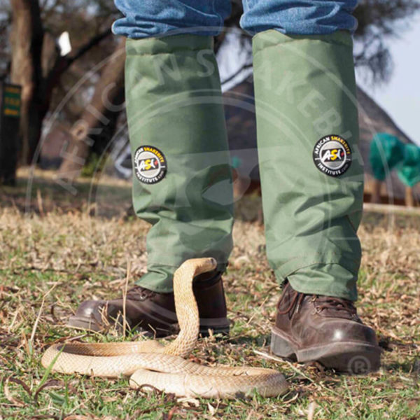 ASI Snake Gaiters LITE (Green) - African Snakebite Institute