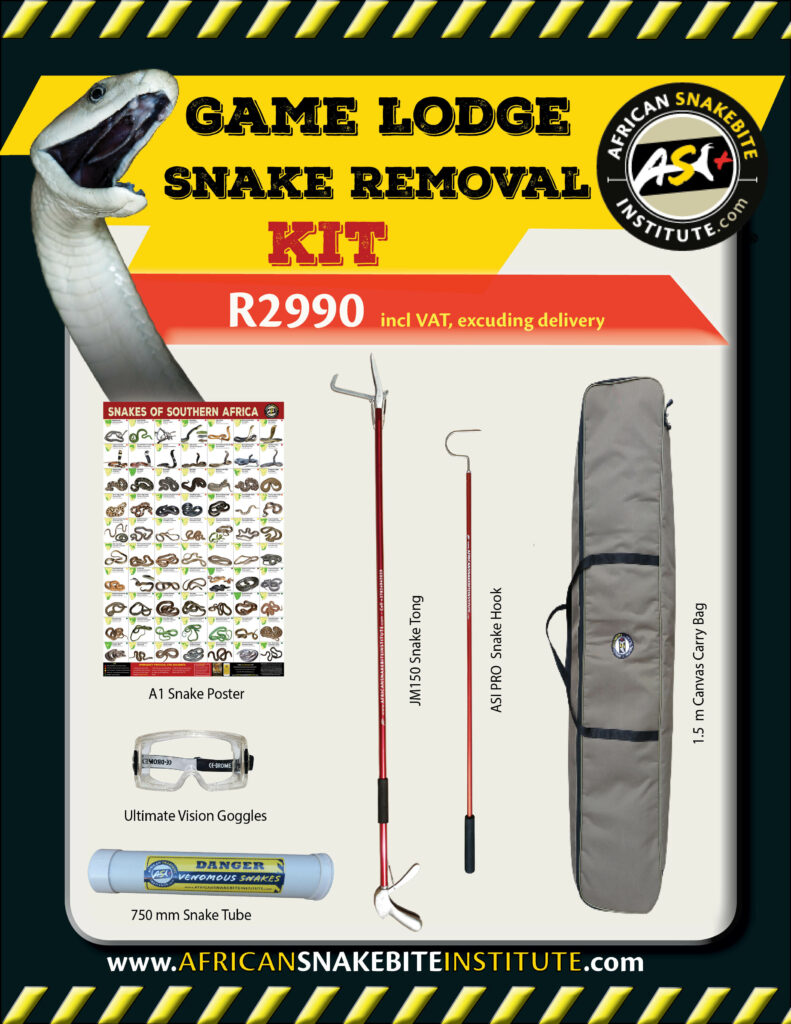 ASI Game Lodge Snake Removal Kit - African Snakebite Institute