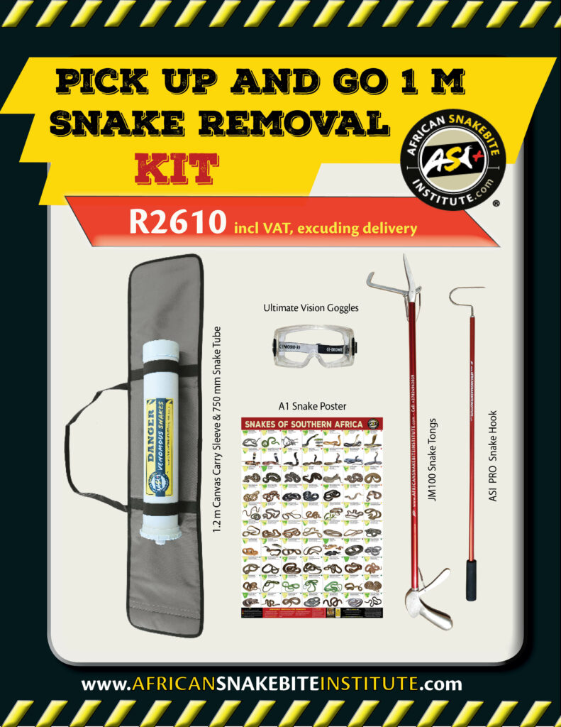 ASI Pick up and Go 1m Snake Removal Kit - African Snakebite Institute