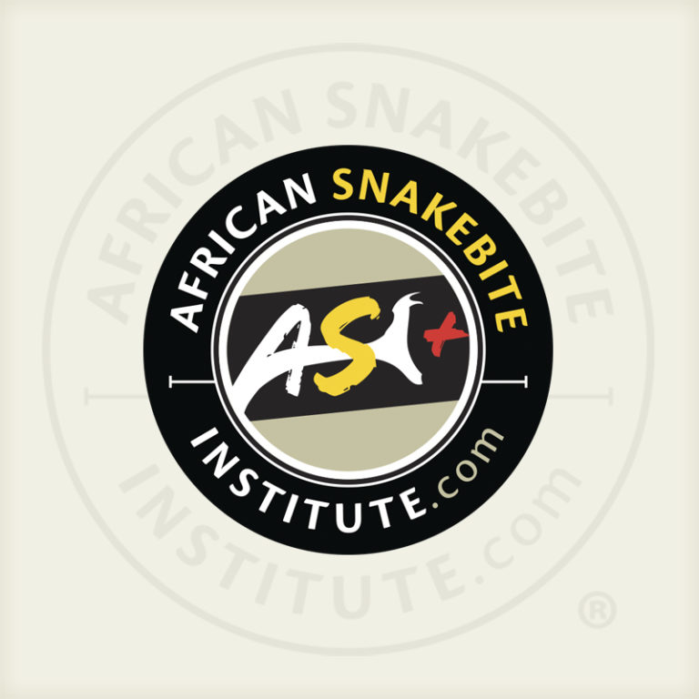 ASI Licence Disc Sticker - Logo - African Snakebite Institute