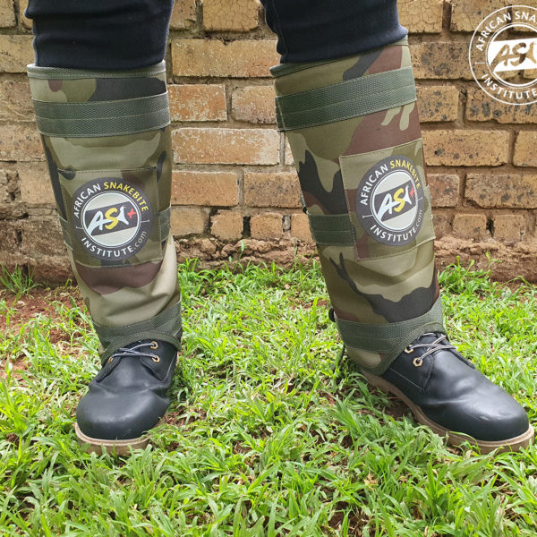 PPE. Gaiters, Gloves and Glasses - African Snakebite Institute