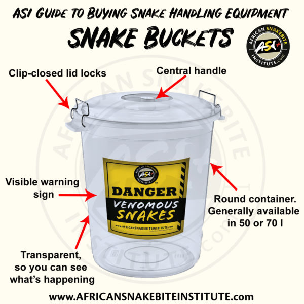 Guide to buying snake handling equipment - African Snakebite Institute