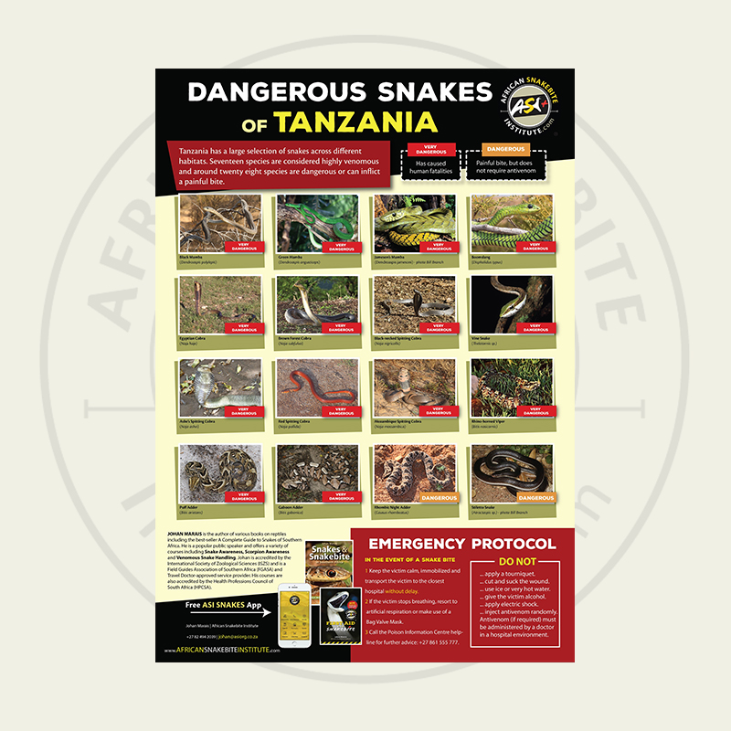 Posters - African Snakebite Institute
