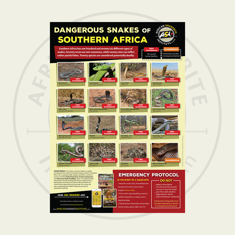 Posters - African Snakebite Institute