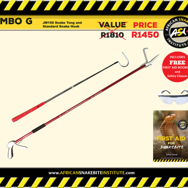 Midwest Folding Snake Tong - African Snakebite Institute