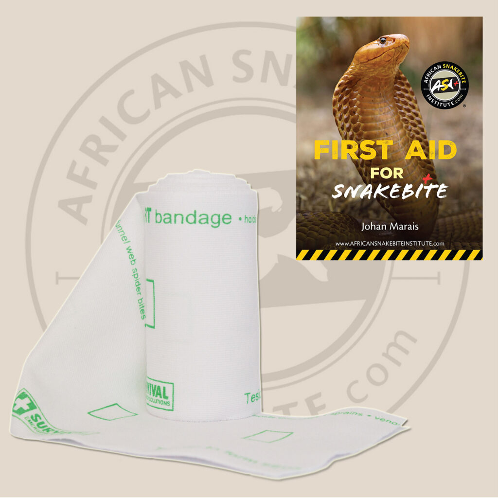 ASI Smart Pressure Bandage and free First Aid for Snakebite Booklet ...