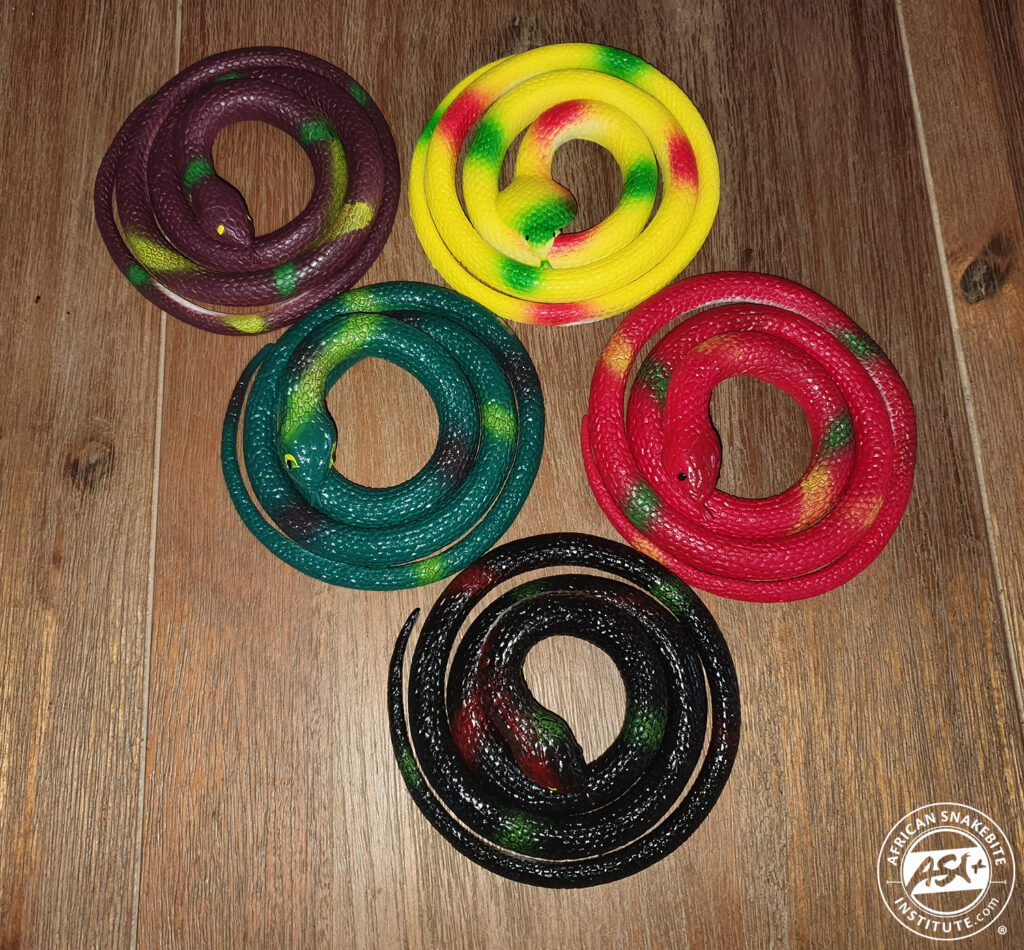 Rubber Toy Snake - Coiled - African Snakebite Institute