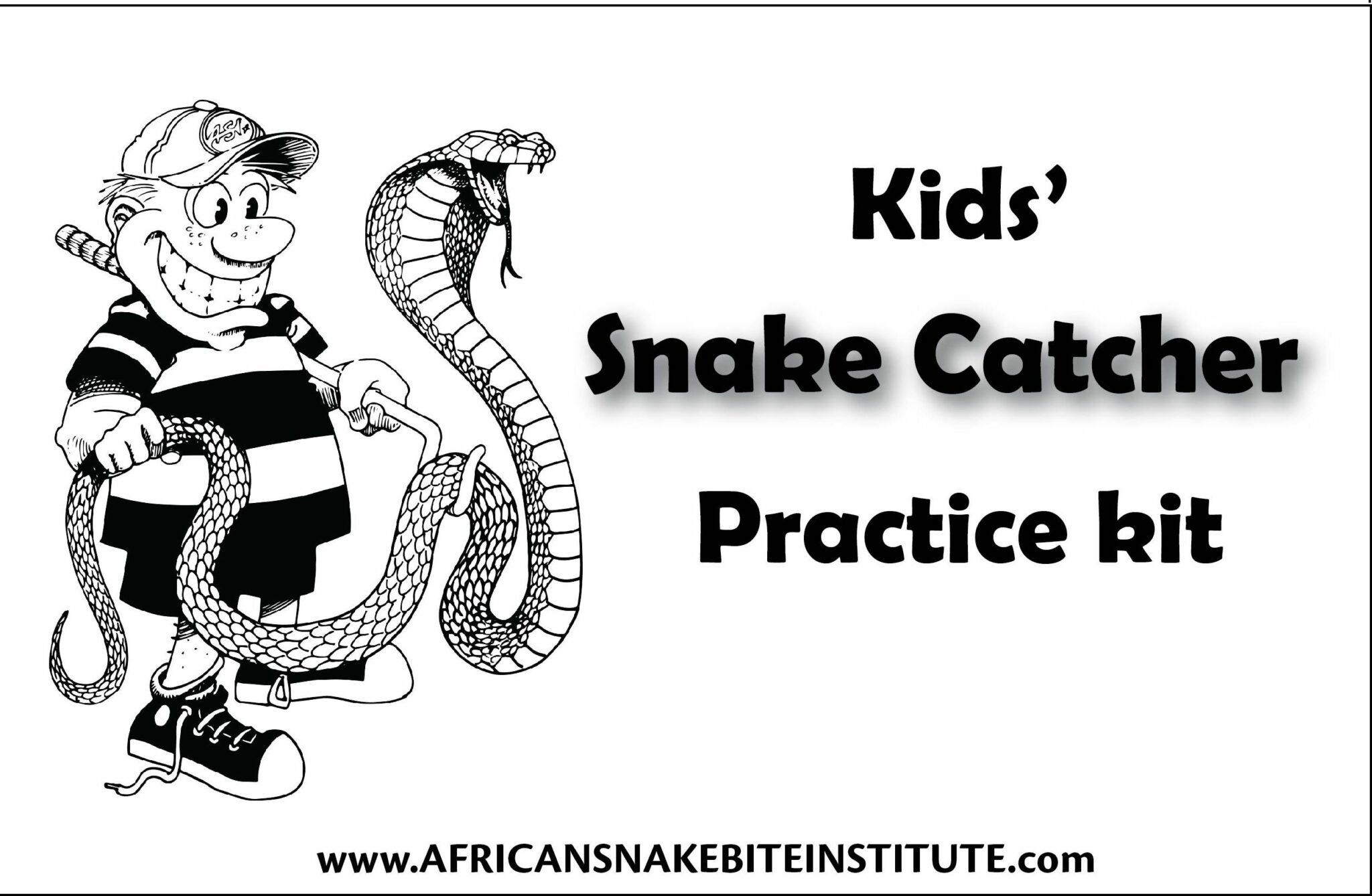 ASI Kids’ Snake Catcher Practice Kit (Large) - African Snakebite Institute