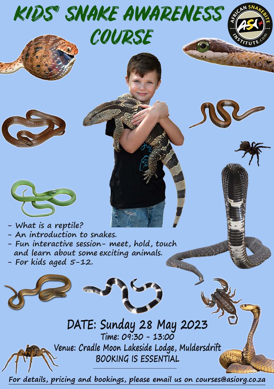 Kids' Snake Awareness Course (Gauteng) - 2023-05-28