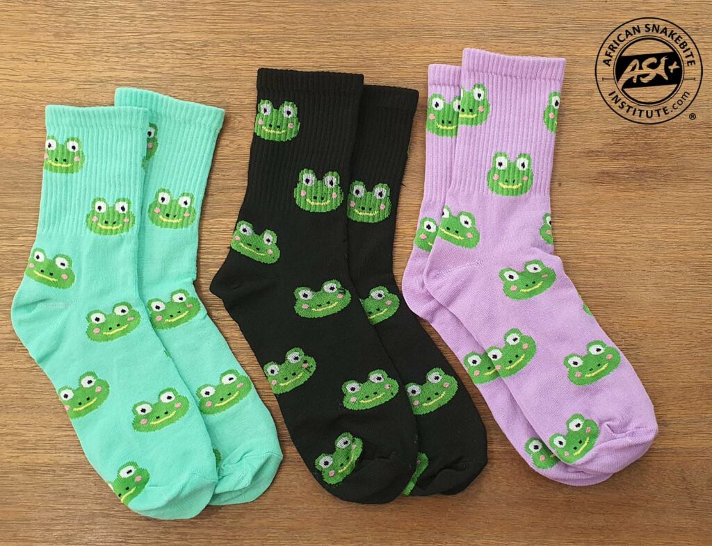 Funky Frog Socks - African Snakebite Institute