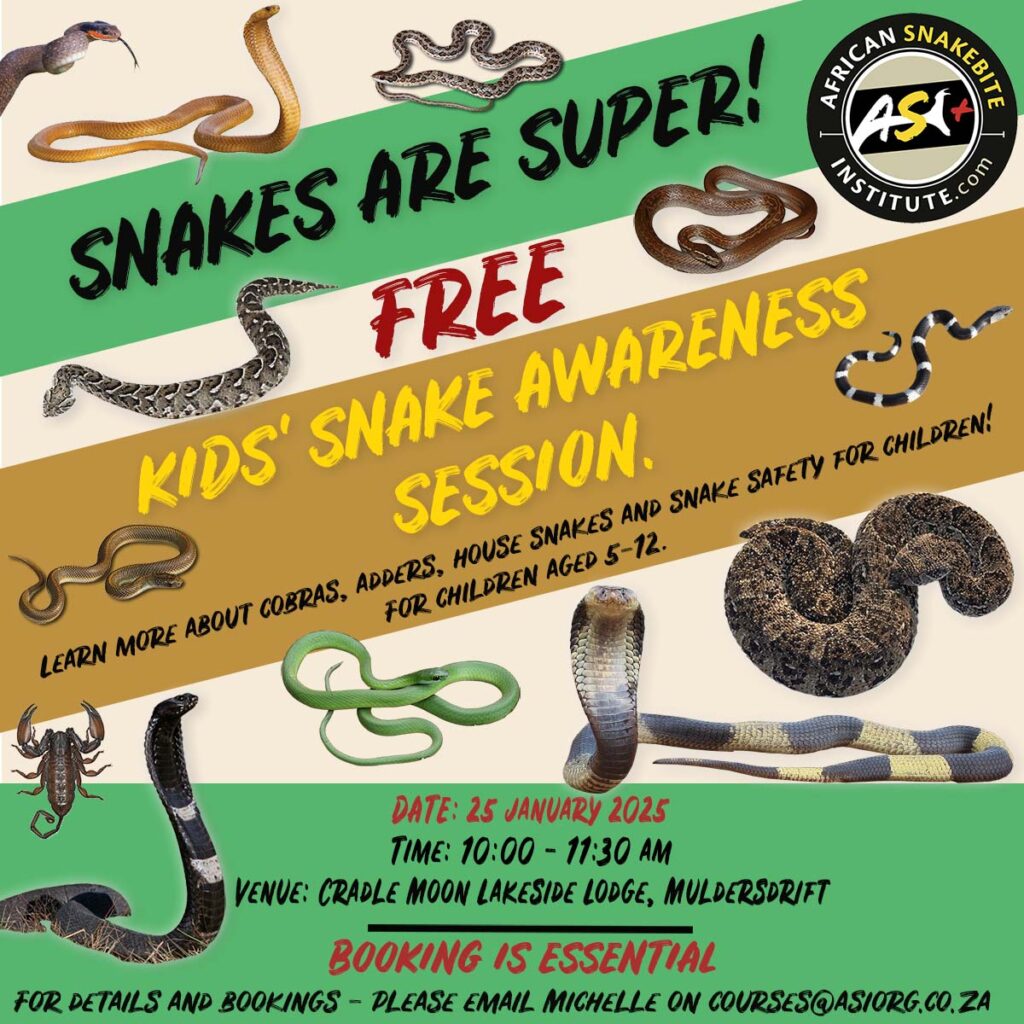 Snakes are super! Kids' Snake Awareness Session - Gauteng - Cradle Moon - 2025-03-29