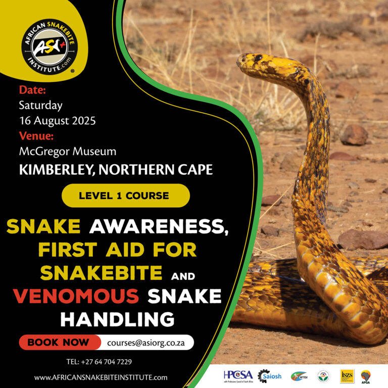 Snake Awareness & Venomous Snake Handling (Kimberley) - 2025-08-16