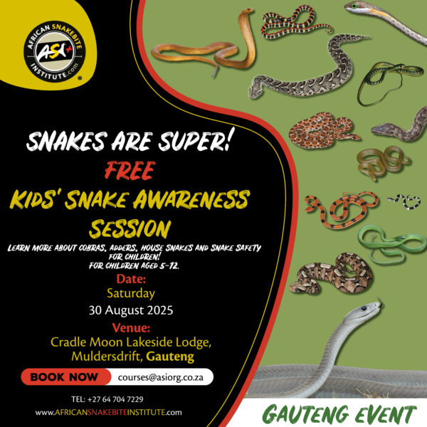 Snakes are super! Kids' Snake Awareness Session - Gauteng - Cradle Moon ...